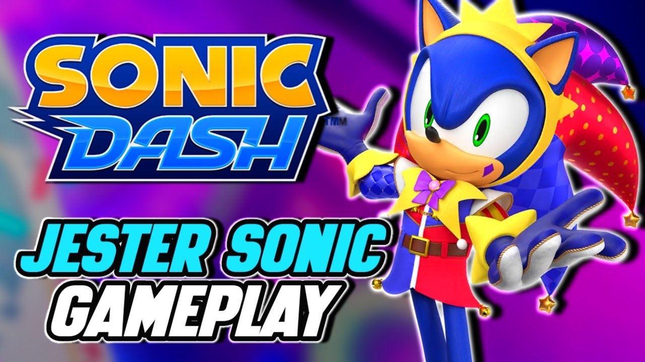 JESTER SONIC GAMEPLAY SHOWCASE - Sonic Dash - YouTube
