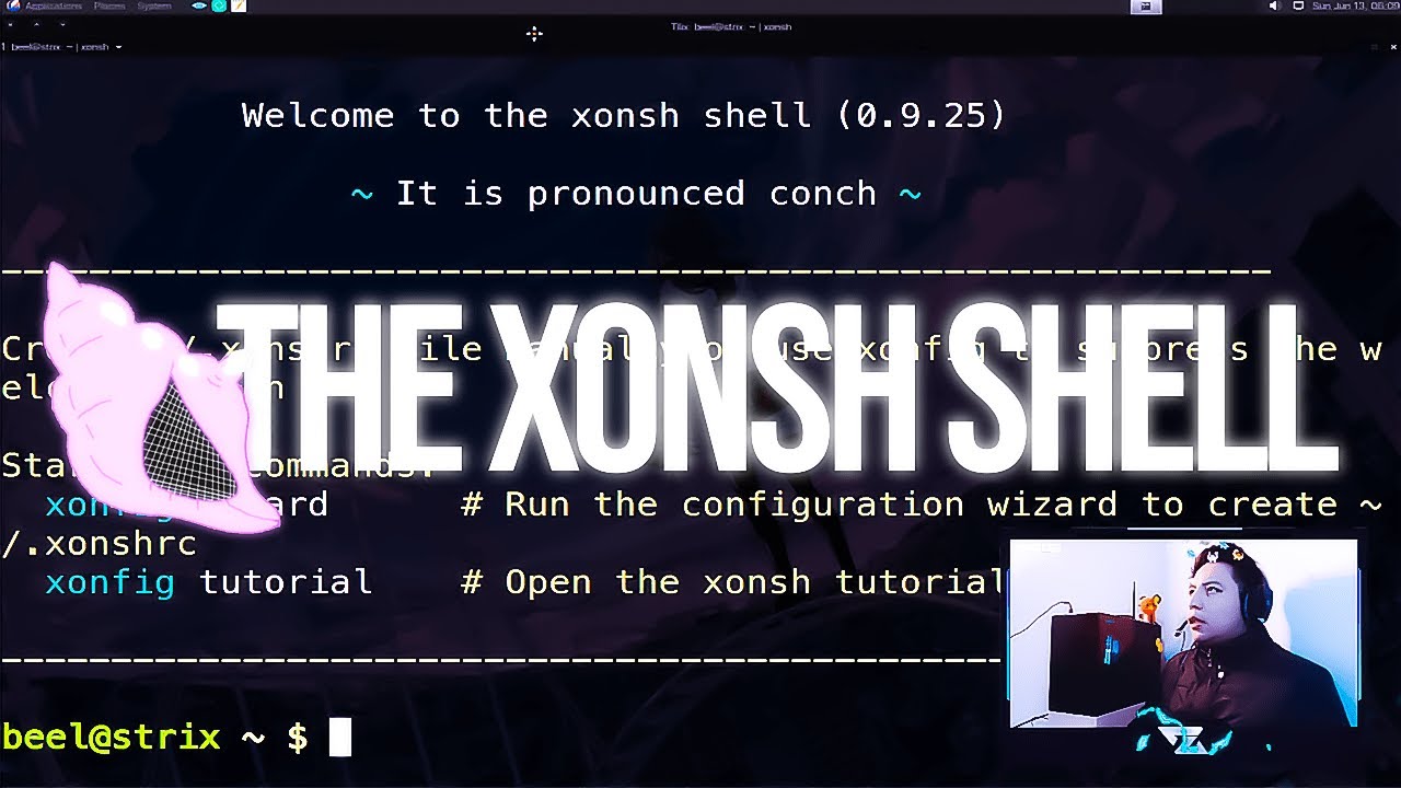 XONSH El futuro de Python en Linux - YouTube