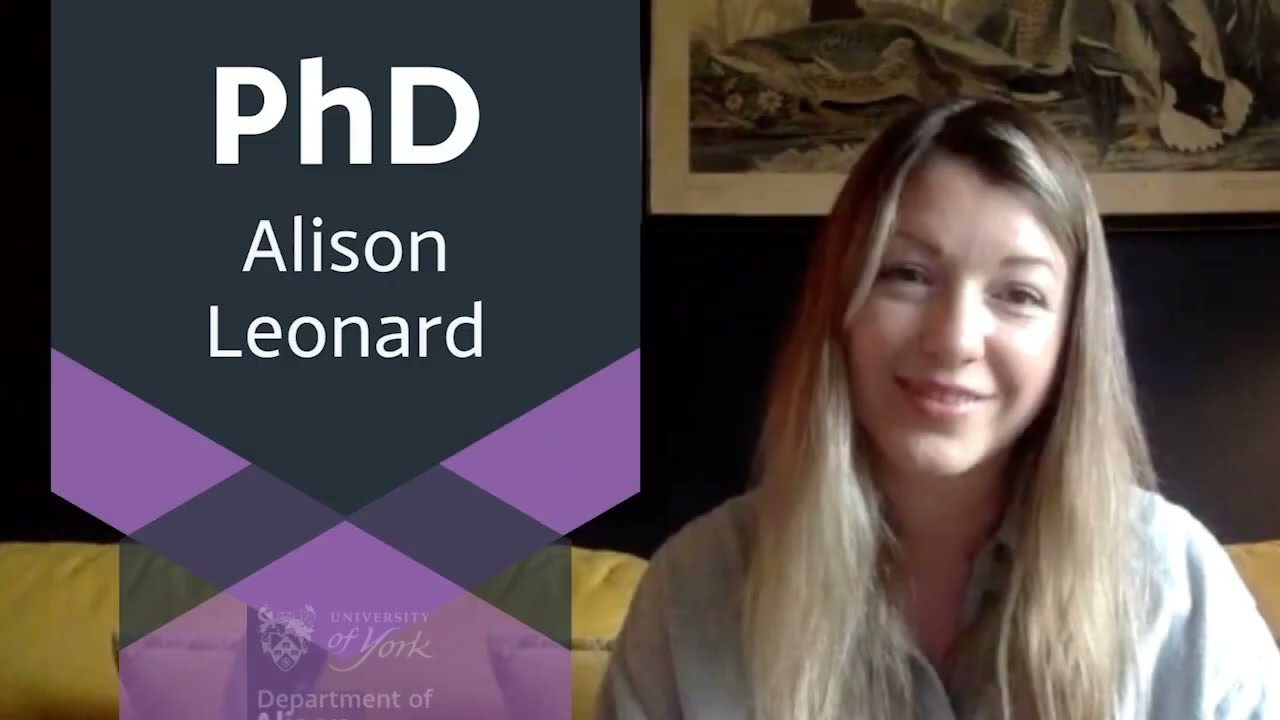 My Research: Alison Leonard - YouTube