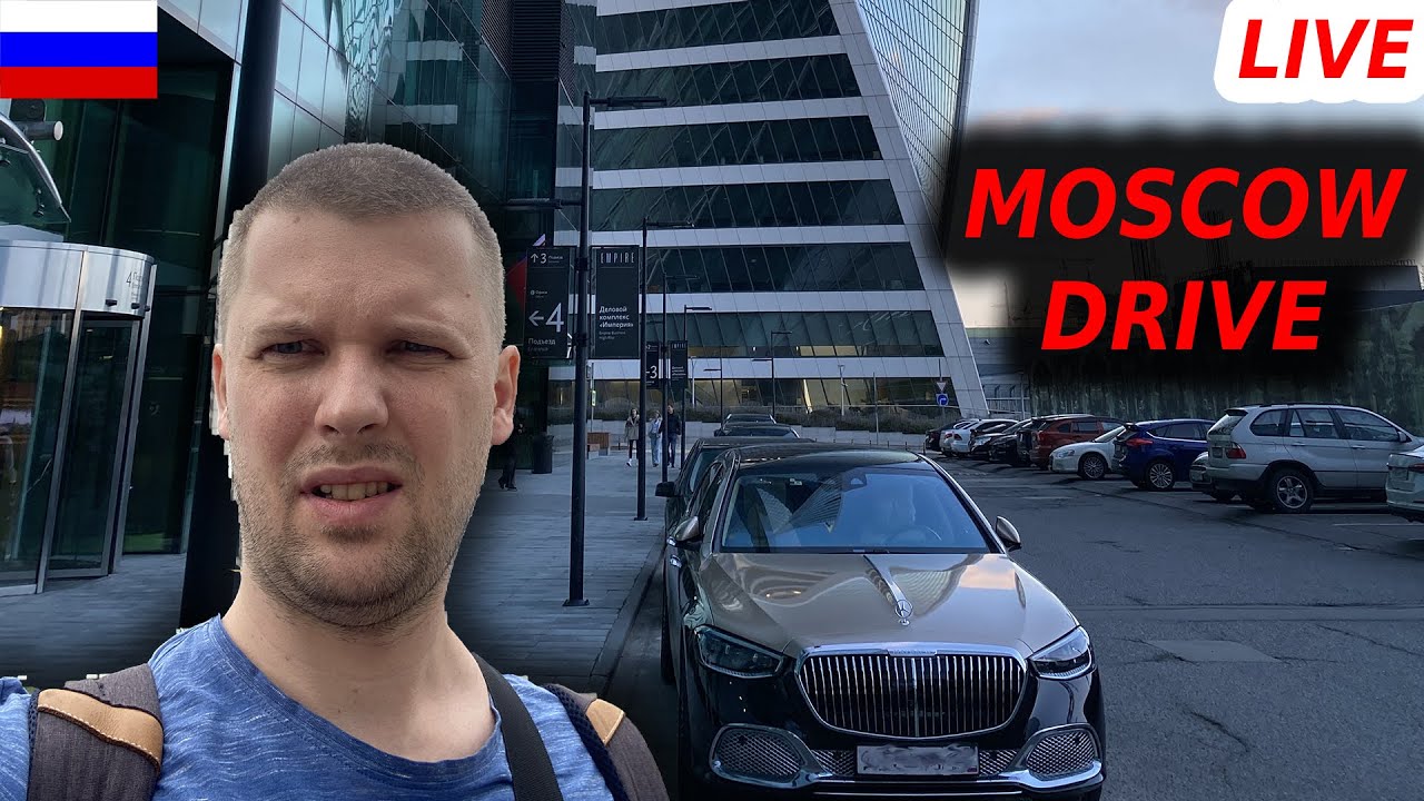 Driving in RICH MOSCOW. Can you drive here? | RUSSIA LIVE - YouTube