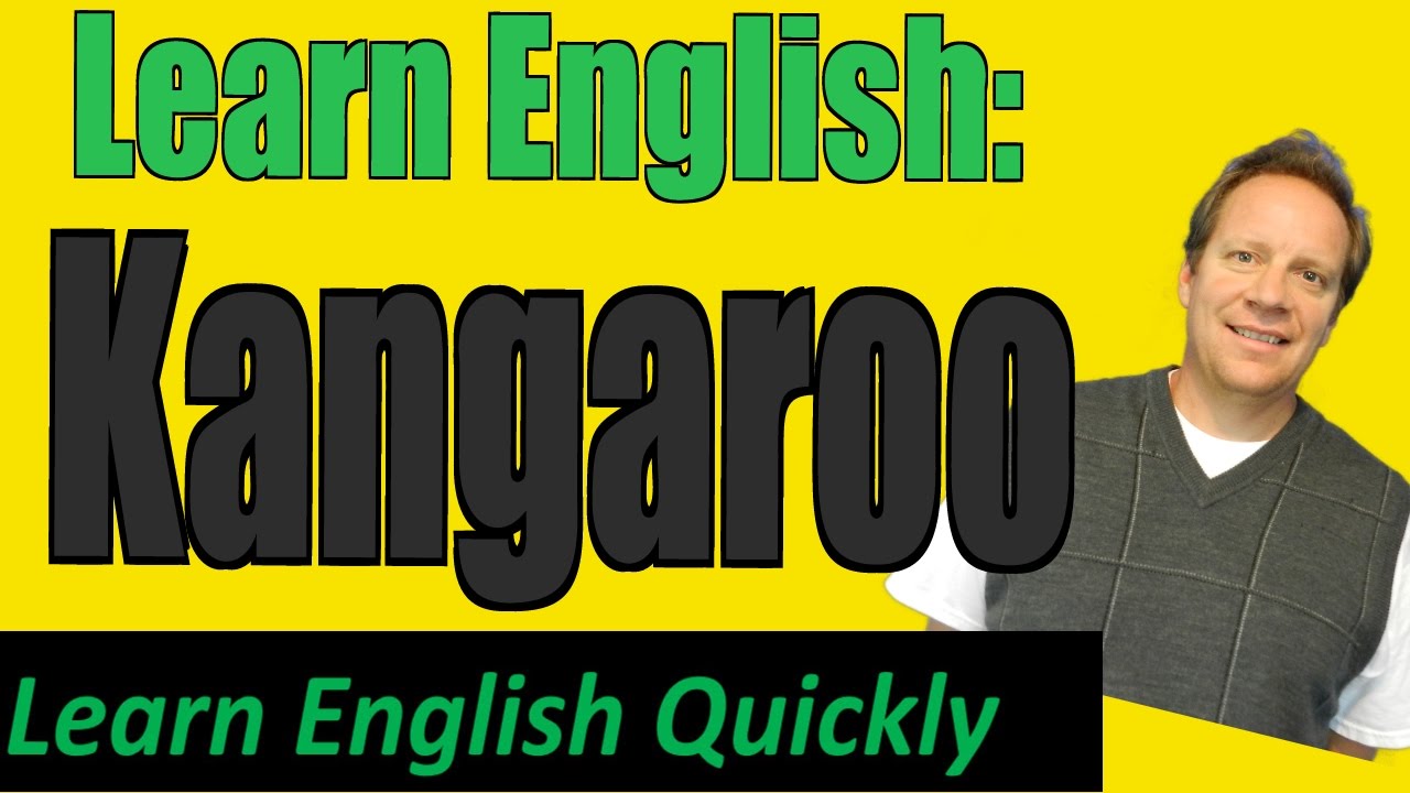 Learn English from a Kangaroo: English Listening Lesson from a Native ...