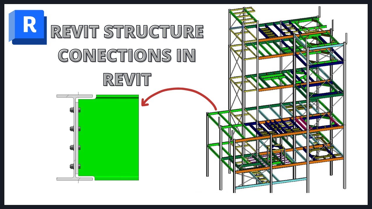 Revit structure _ Connections in Revit _ Single sided End plate ...