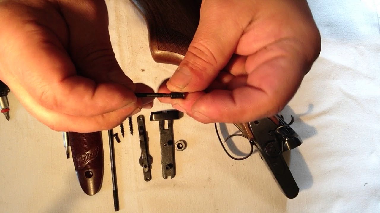 Baikal Mp43kh Double Barrel Shotgun - Disassembling (Greece) (part 2 ...