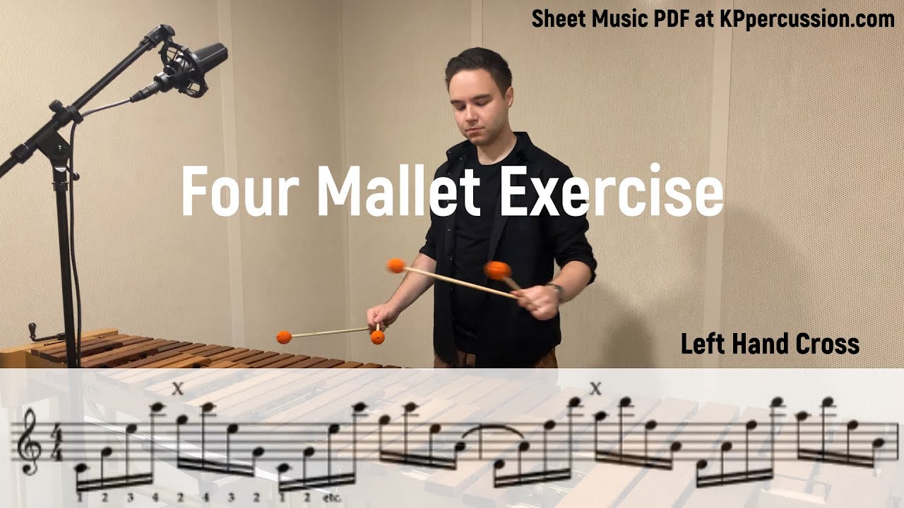 Marimba Exercise: Crossing - YouTube