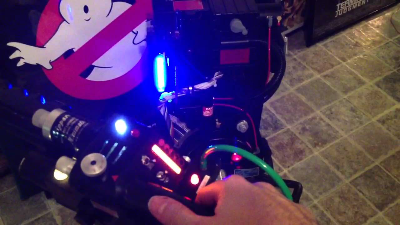 New Lights/Sound for Ghostbuster Proton Pack - YouTube