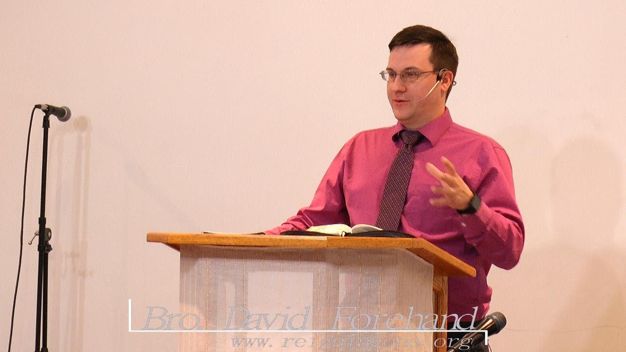 Bro. David Forehand Part 2 Full Message Sunday Morning Service 4-28-24 ...