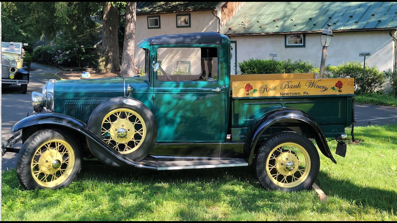 Delaware Valley Model A Ford Club - Rose Bank Winery and The George F ...