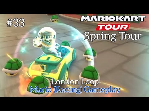 Mario Kart Tour 🌈🌞🏙️ "Spring Tour" 🏙️🌞🌈 - London Loop: Mario (Racing ...