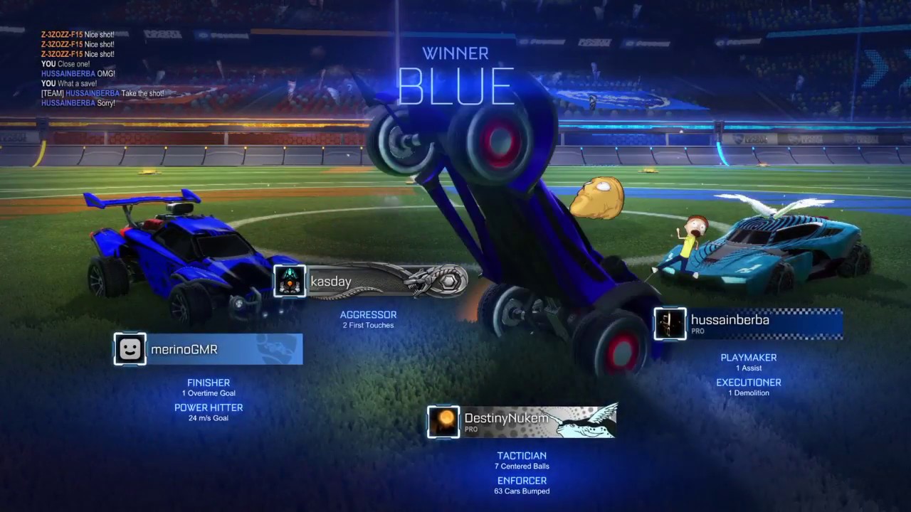 Rocket League - 2-1 Champions Field - YouTube