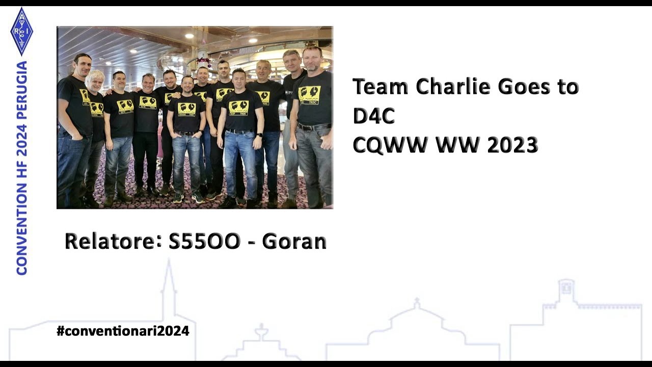 Il Team Charlie Goes to D4C - Convention ARI PG 2024 - YouTube
