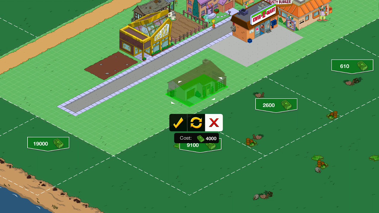 Simpsons Tapped Out Gameplay - YouTube