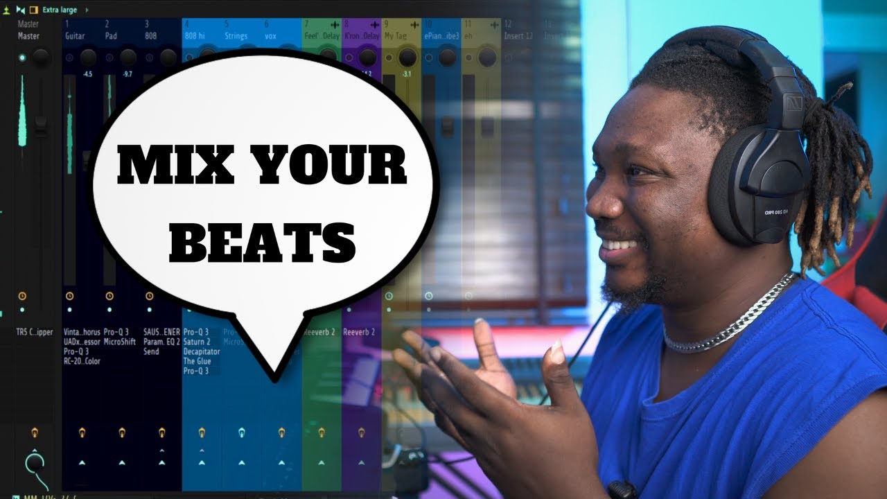 How To Mix Your Beats Like A Pro - YouTube