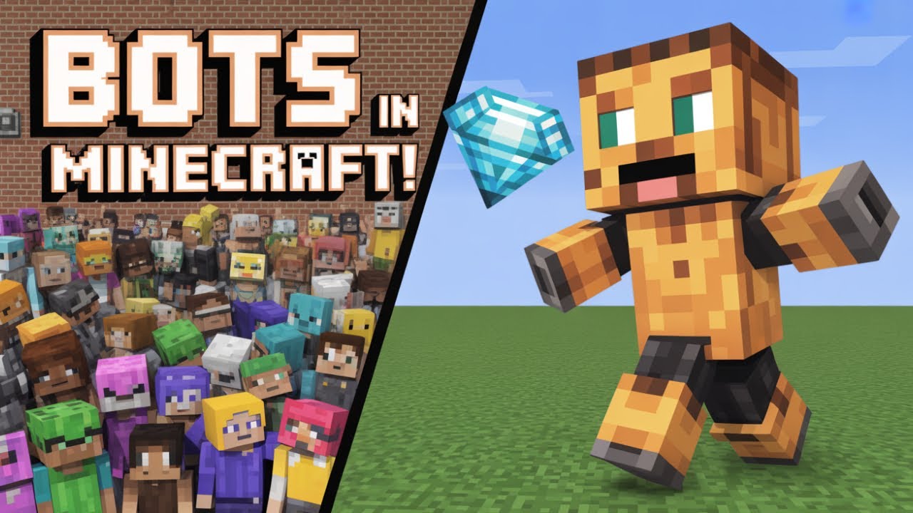 Minecraft: Dos Bots en Minecraft – Capítulo Piloto - YouTube