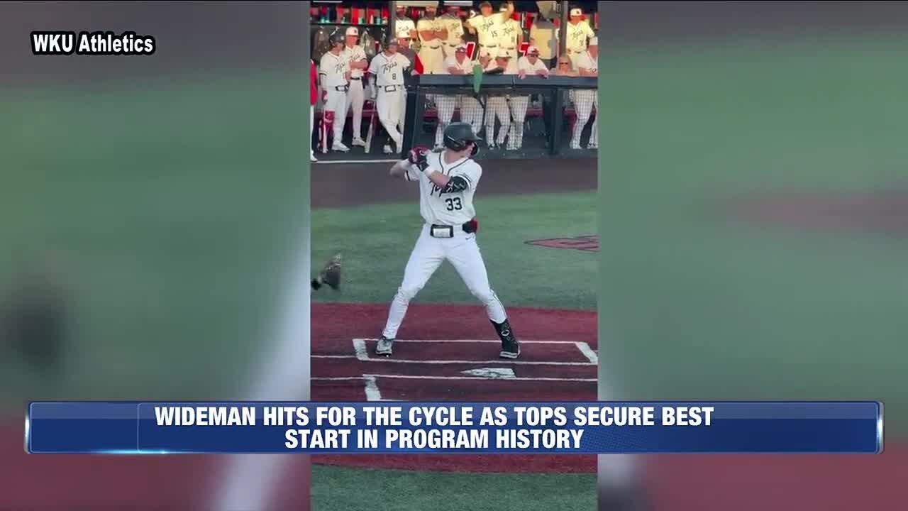Wideman hits for the cycle as Tops secure best start in program history ...