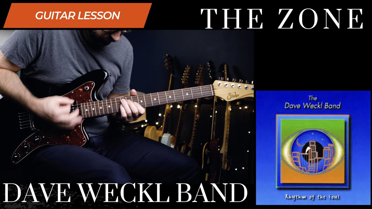 The Zone - Dave Weckl Band (guitar lesson :: tutorial) - YouTube