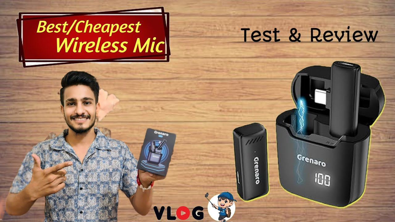 A Cheapest Wireless Mic for beginner YouTuber | Vlogboy - YouTube