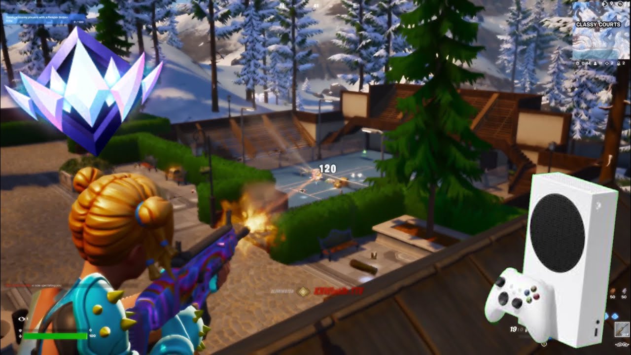 Xbox Series S Fortnite Chapter 5 RANKED Controller Gameplay (4K 120FPS ...