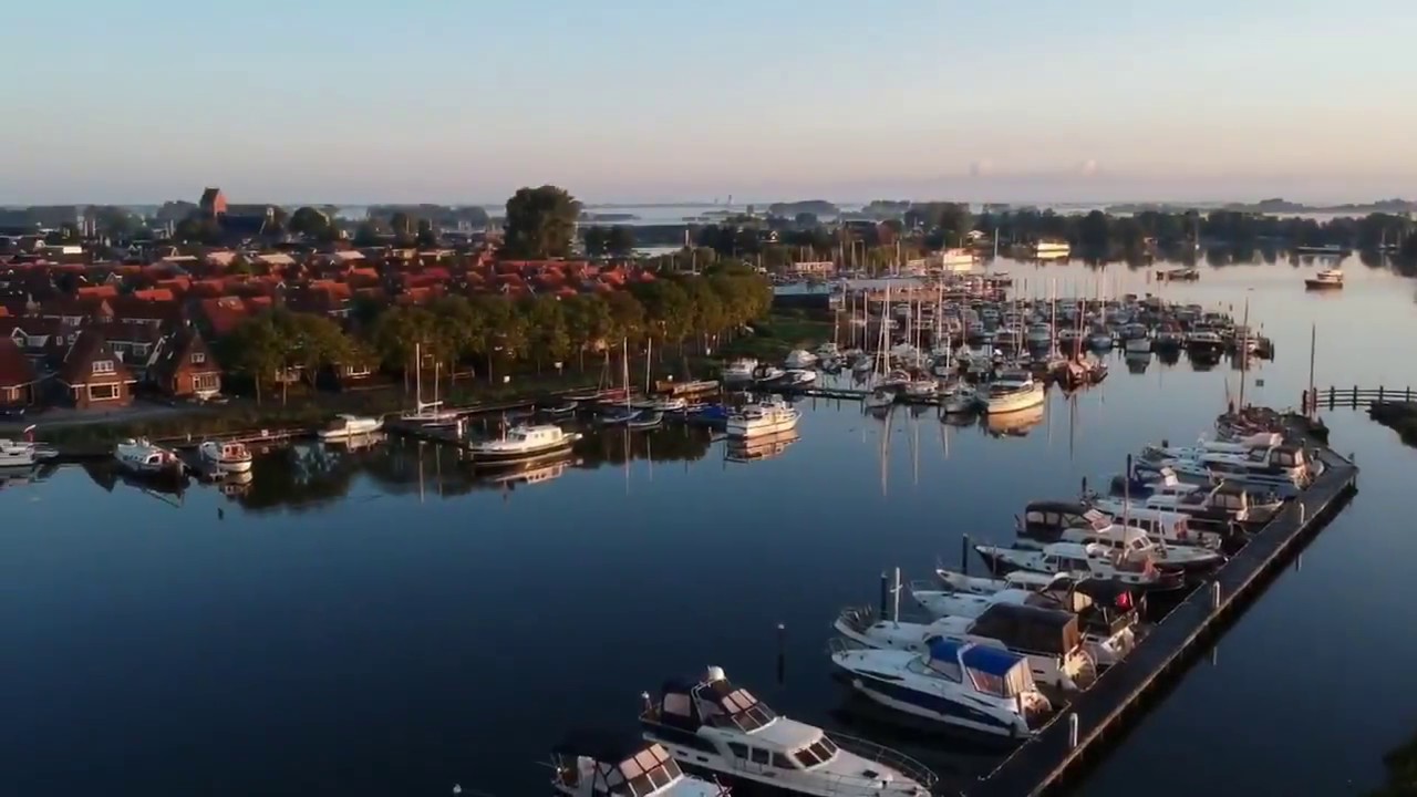 Zonsopkomst in Grou - Friesland - YouTube