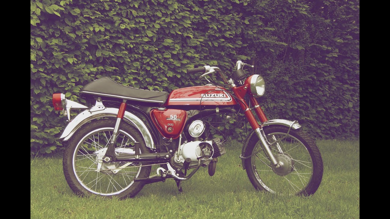 Suzuki ac50 restoration - YouTube