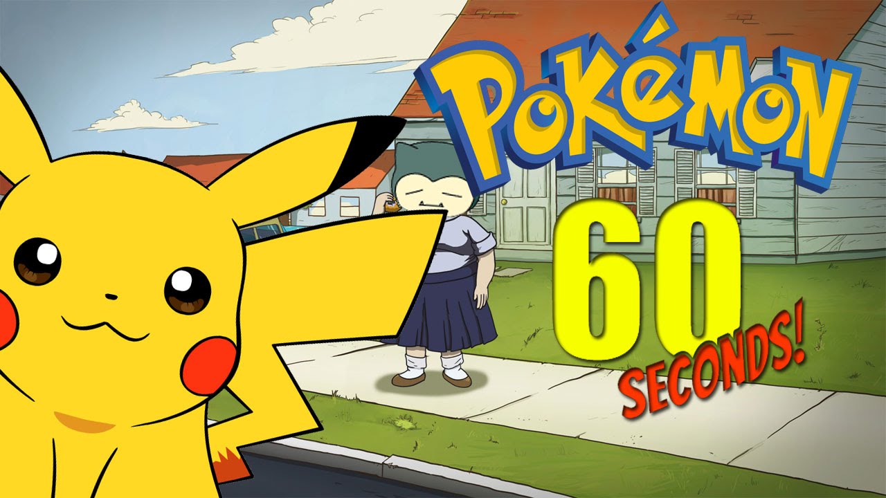 THE POKEMON CHALLENGE! | 60 Seconds Game - YouTube