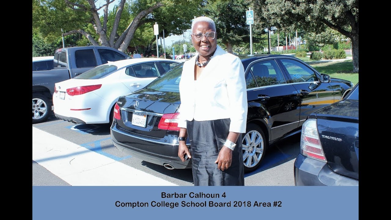 Barbara Calhoun 4 Compton College Board Trustee Area #2, 2018 - YouTube