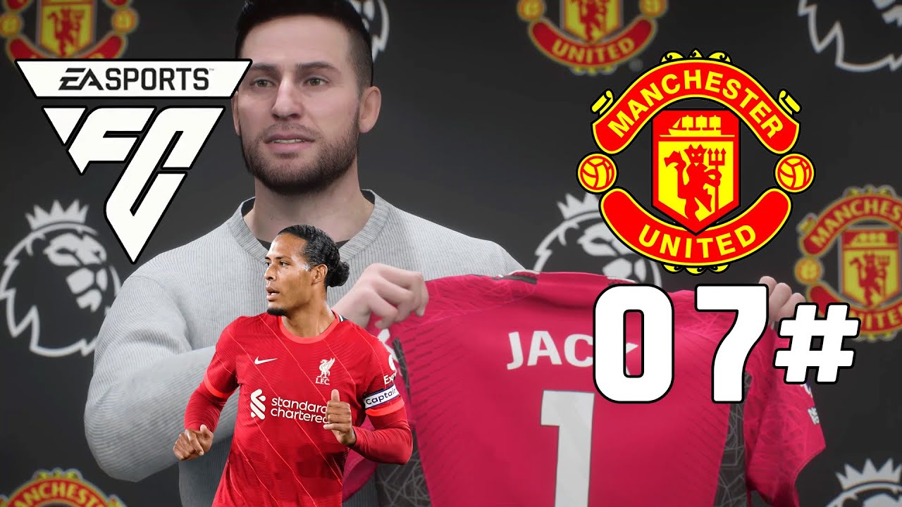 RECUPERAMOS A VAN DIJK PARA EL FINAL DE TEMPORADA 07# / EAFC 24 Modo Carreara Manchester Udt ...