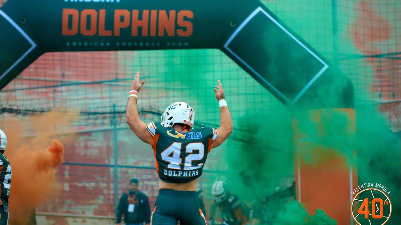 Vincent “Vici” Winey Week 9 WILDCARD Highlights - Ancona Dolphins vs ...