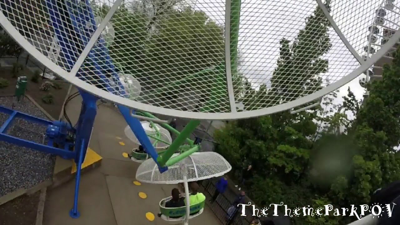 Paratrooper On-Ride HD (POV) Lagoon Park - YouTube
