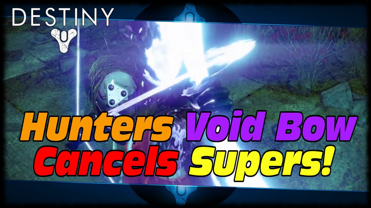 Nightstalker Hunter's Void Bow Counters Supers In PVP! Destiny ...