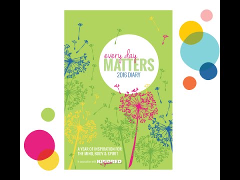 Every Day Matters 2016 Diary / Planner - YouTube