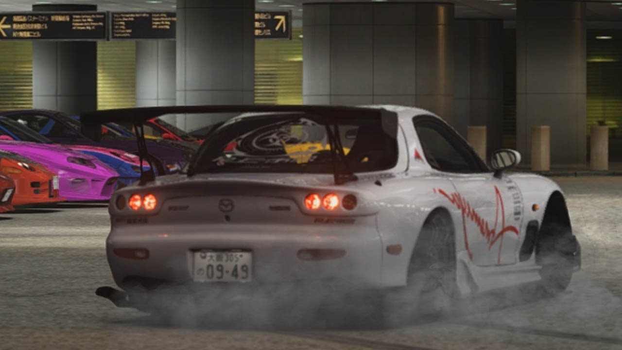 funny rx7 drift - YouTube