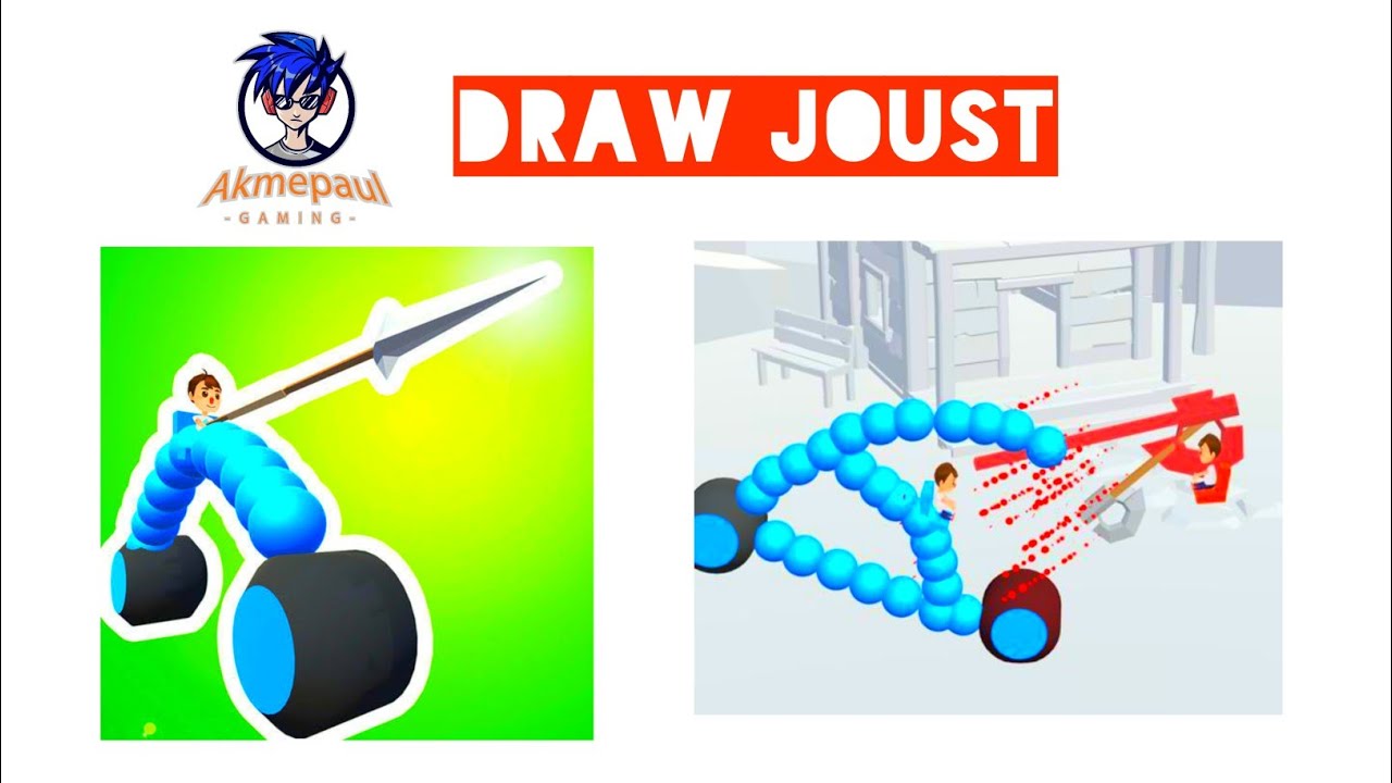 Draw Joust voodoo | Draw Joust level 1 - 20 gameplay walkthrough - YouTube