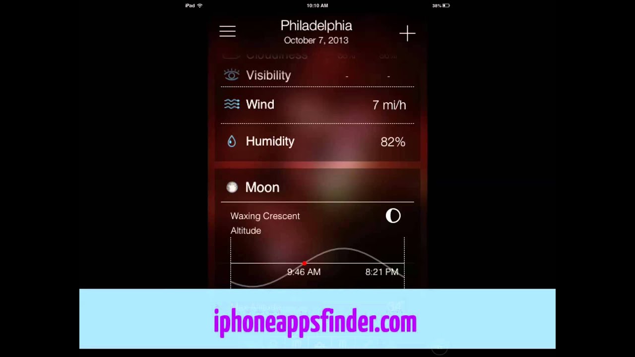 Sky Live Astronomy Weather App for iPhone for Stargazing Forecasts ...