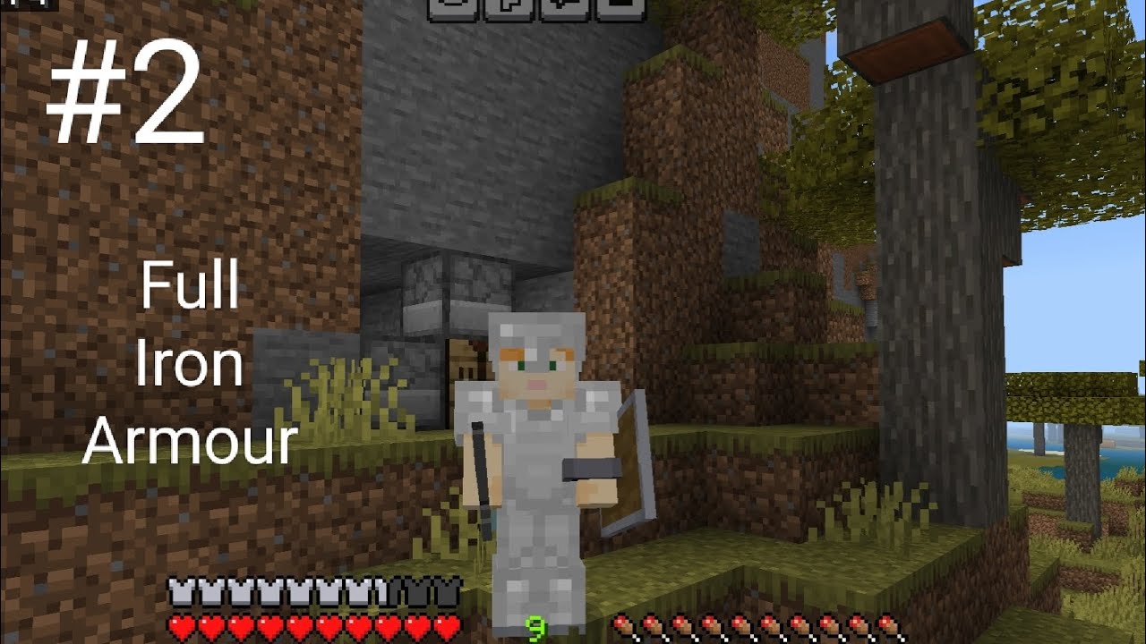 Finally Iron Armour|Minecraft survival series EP 2 - YouTube