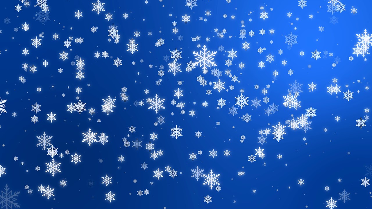 Snowflakes Falling Wallpaper