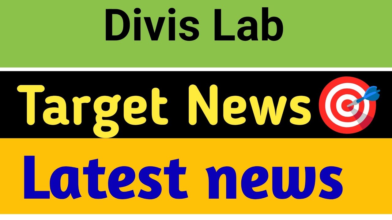 Divis Lab share 😱 Divis Lab share Target 🎯 Divis Lab share News - YouTube