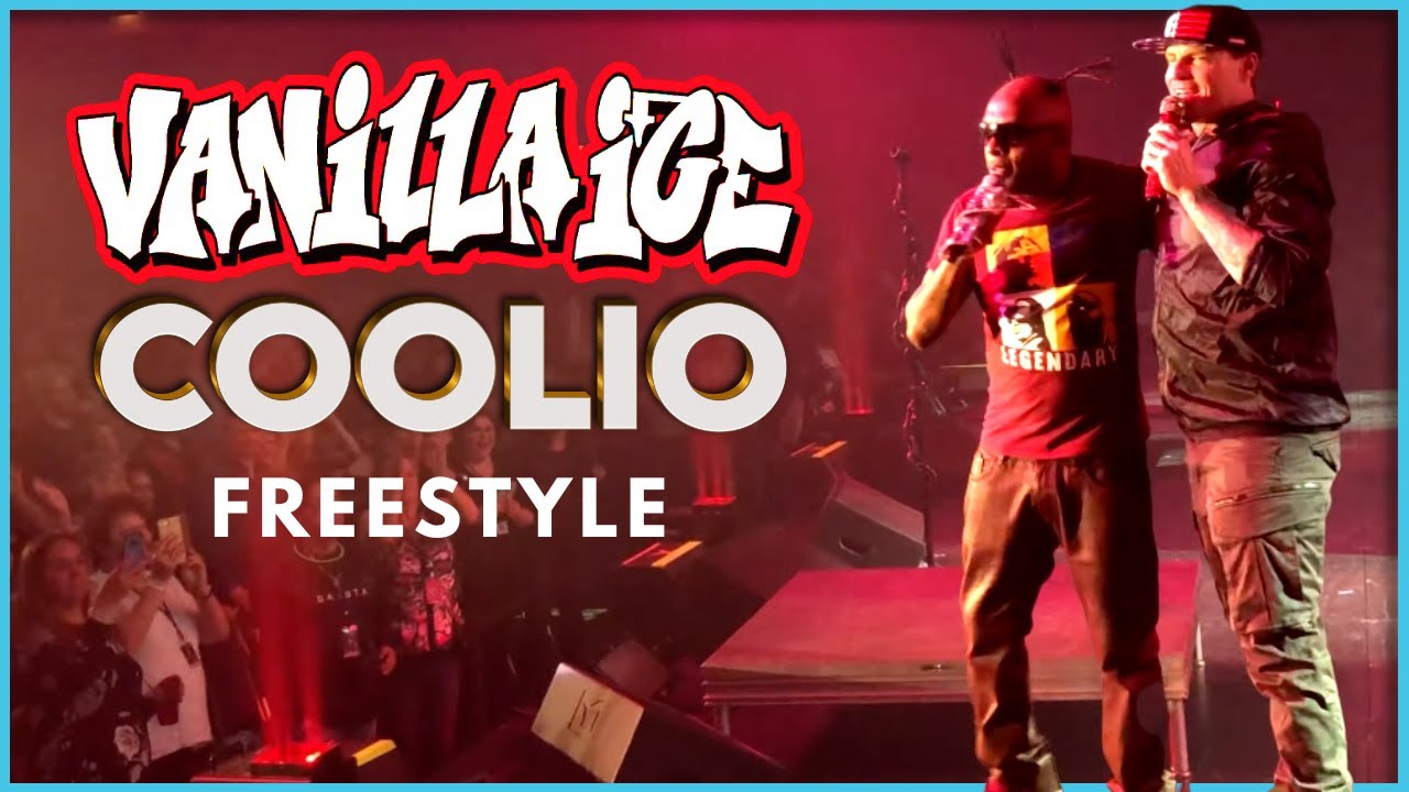 Vanilla Ice & Coolio Freestyle - YouTube