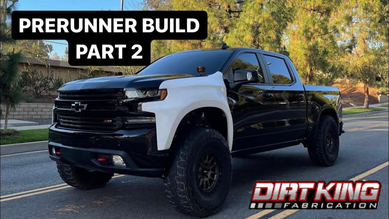 2020 silverado Prerunner build adding bypasses (part 2) - YouTube