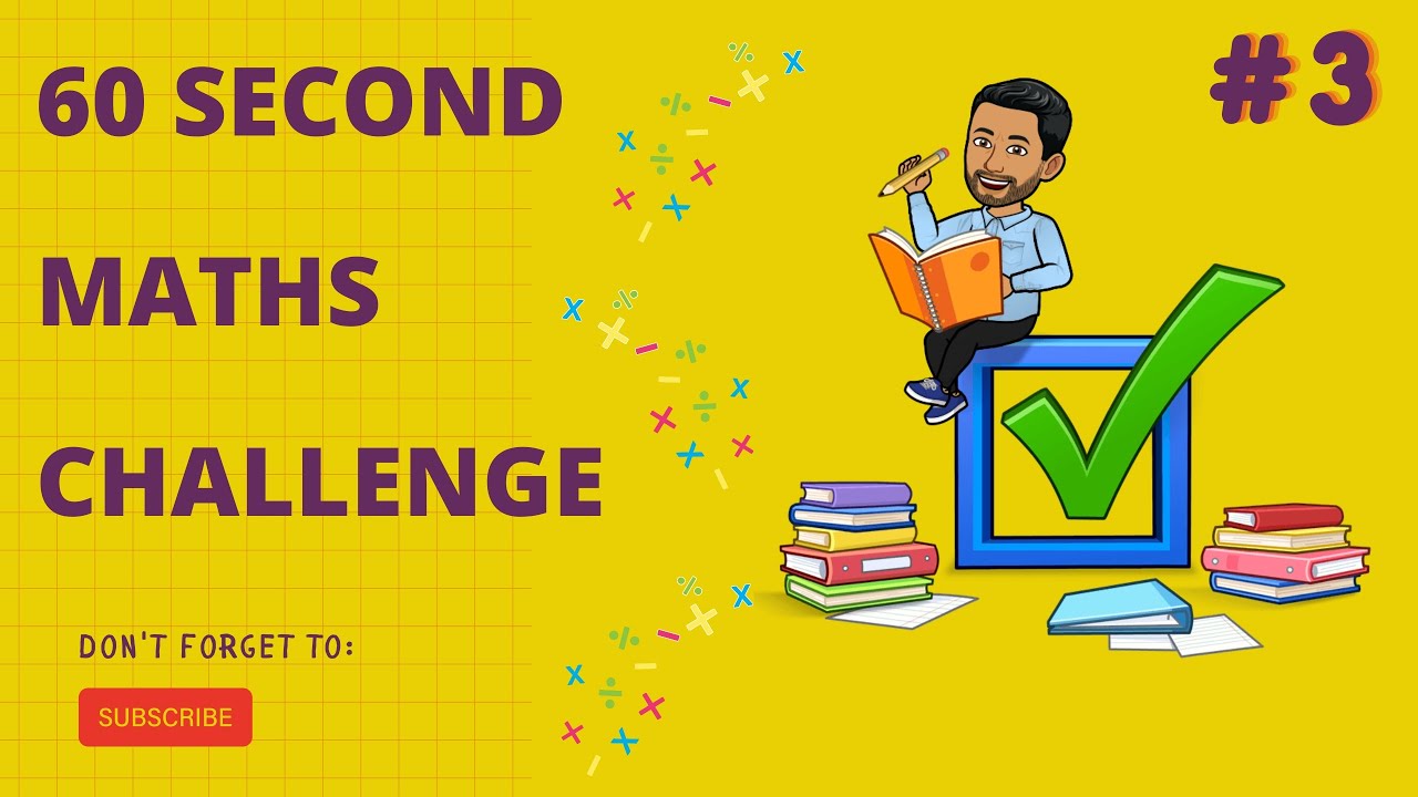 Maths Blast Challenge: Can You Solve the Ultimate Math Puzzle in 60 Seconds? #3 - YouTube