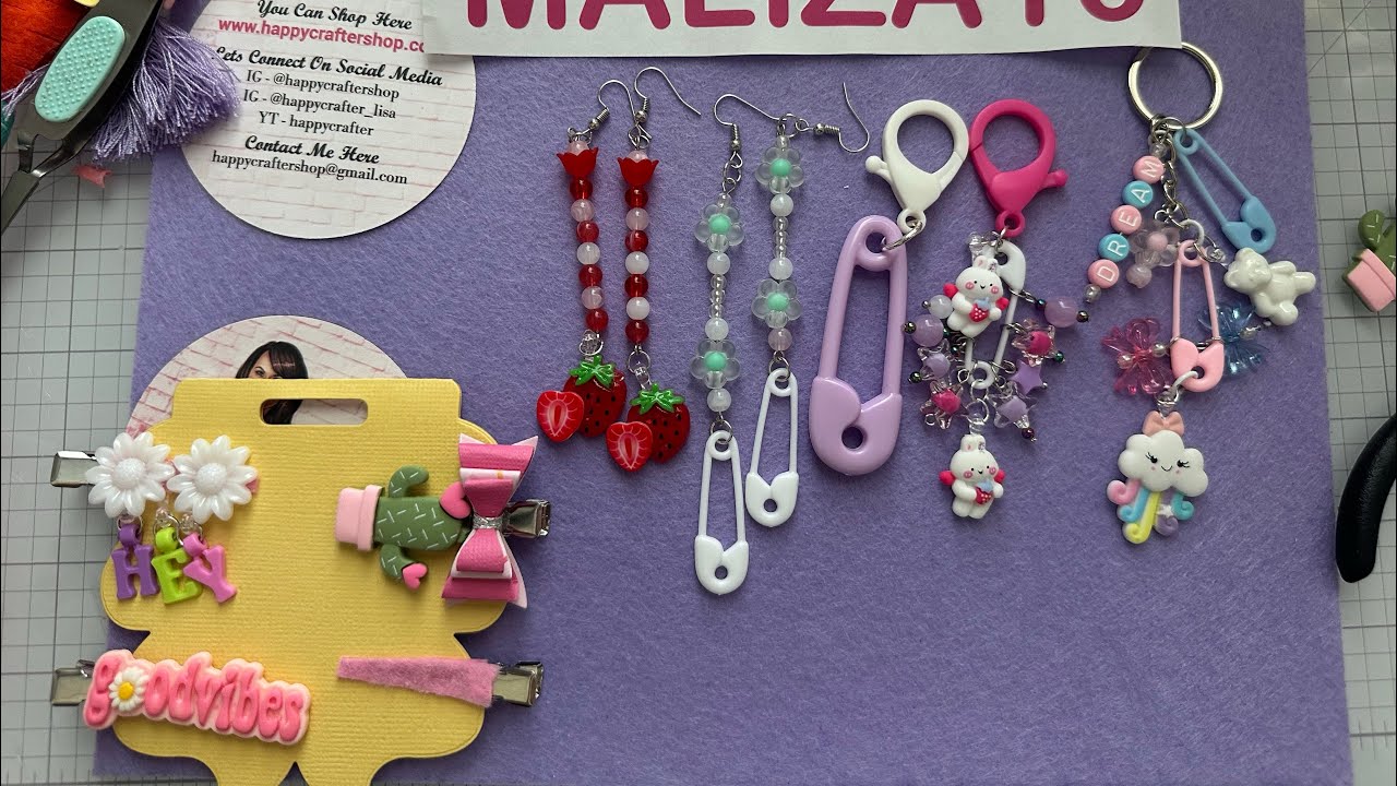 Fun creations using @happycrafter supplies! - YouTube