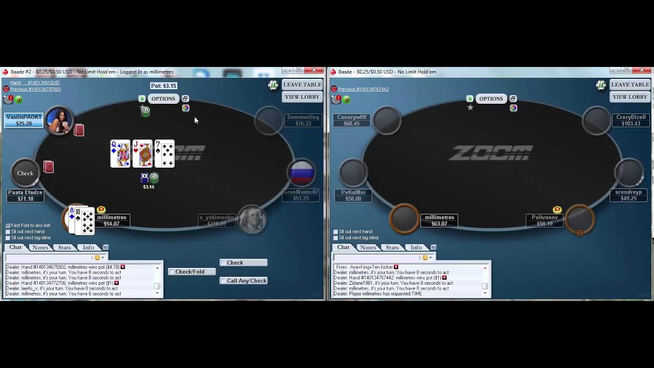 $50nl 6max Zoom on Pokerstars - YouTube