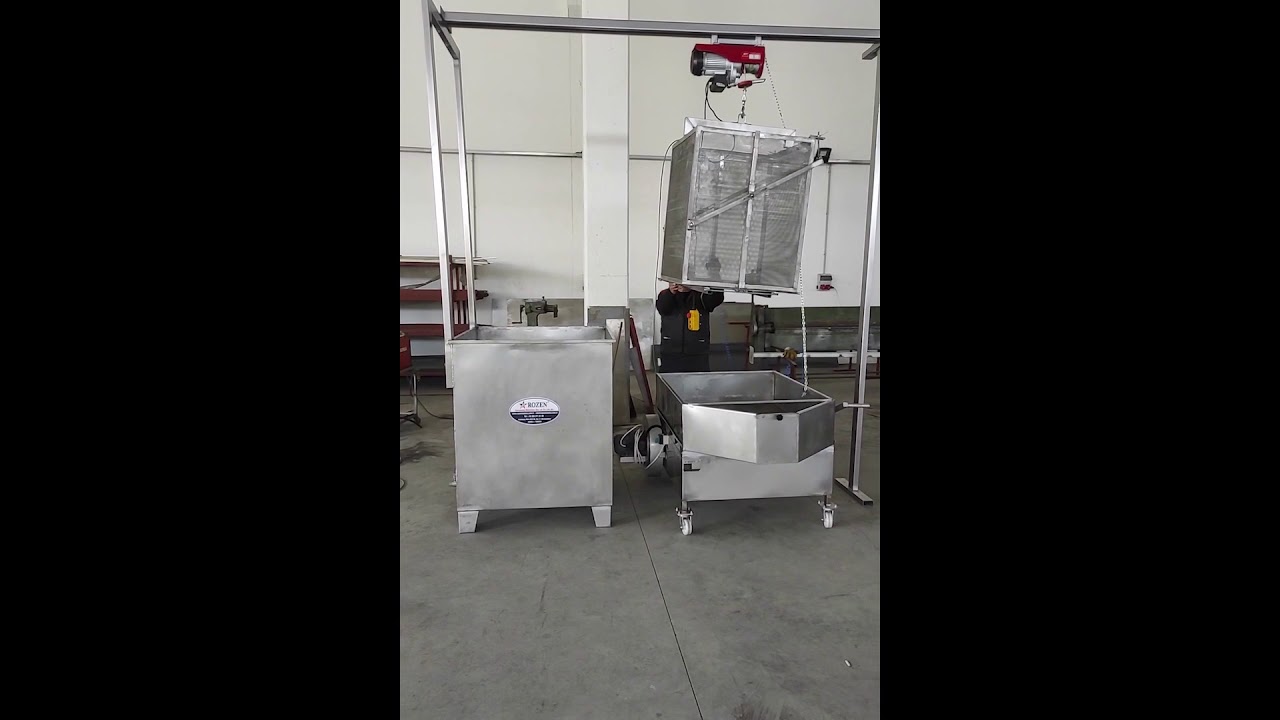 Nuts Boiling Machine - Rozen Nut Roasting Machines - YouTube