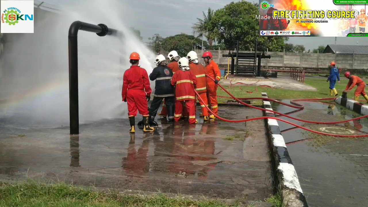 PT Sarana K3 Nusantara_Training Fire Fighting @MTC Pertamina Center ...