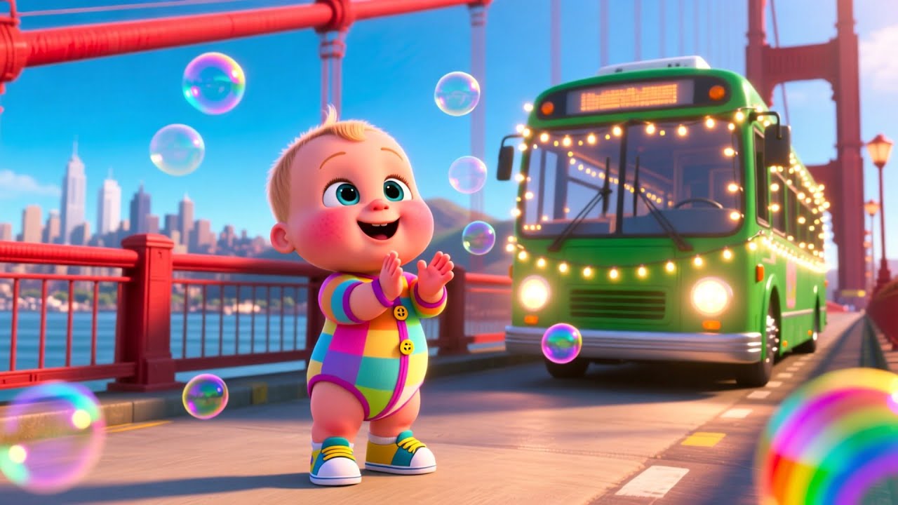 Golden Gate Bridge Adventure | Nursery Rhyme Song for Kids - YouTube