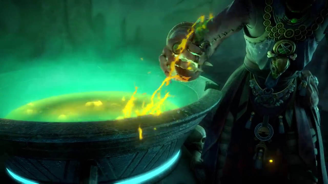 SMITE Baba Yaga Reveal PS4 - YouTube