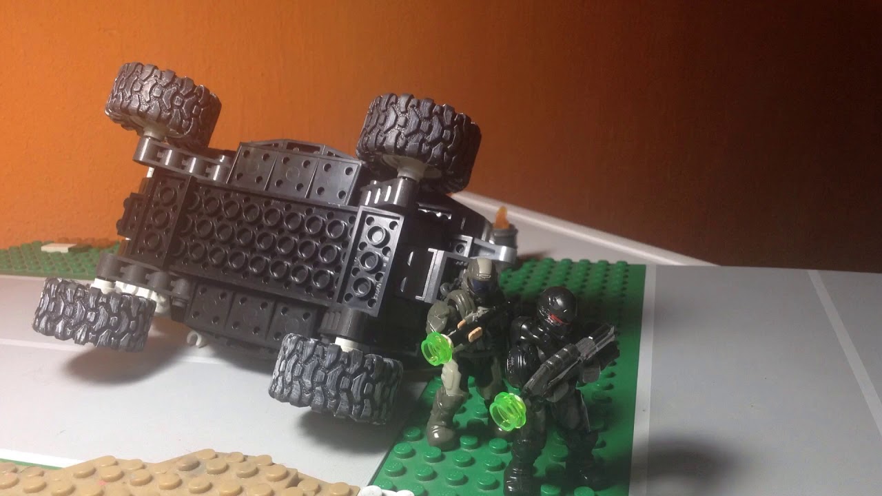 Cyclops Attak-halo stop motion megabloks - YouTube