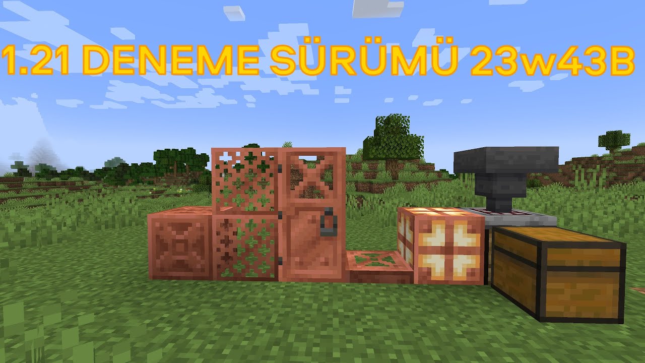 MINECRAFT 1.21 23w43B SNAPSHOT - YouTube