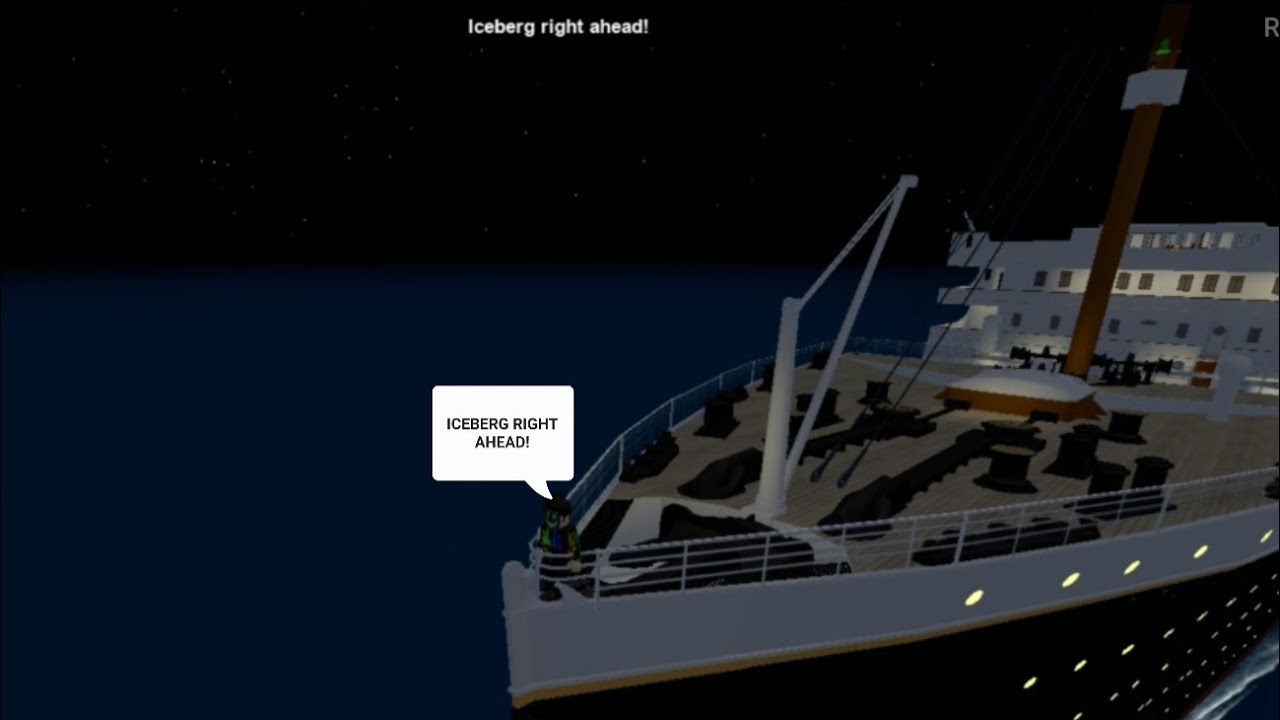 attempted to survive the Titanic in roblox - YouTube