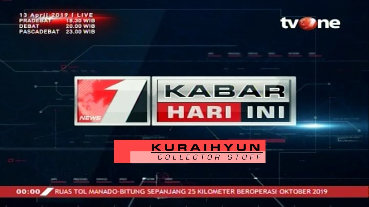 OBB Kabar Hari Ini tvOne News Look Versi 2019 - YouTube