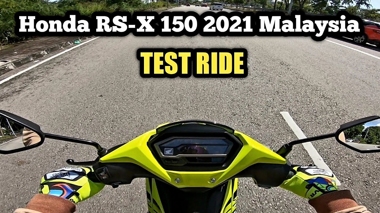 Honda RS-X 150 ( Winner X ) 2021 Malaysia | TEST RIDE - YouTube
